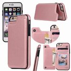 iPhone XS Wallet Case,Premium PU Leather Kickstand Double Magnetic Clasp Back Cover For iPhone 5/6/7/8/X/XS/XS MAX